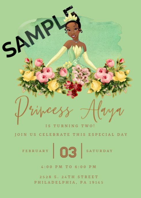 Alaya's Birthday | PosterMyWall