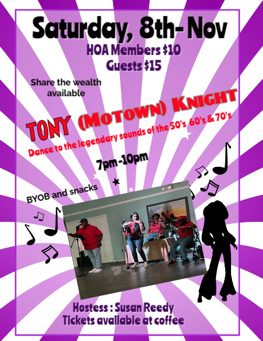 Tony Motown Dance | PosterMyWall