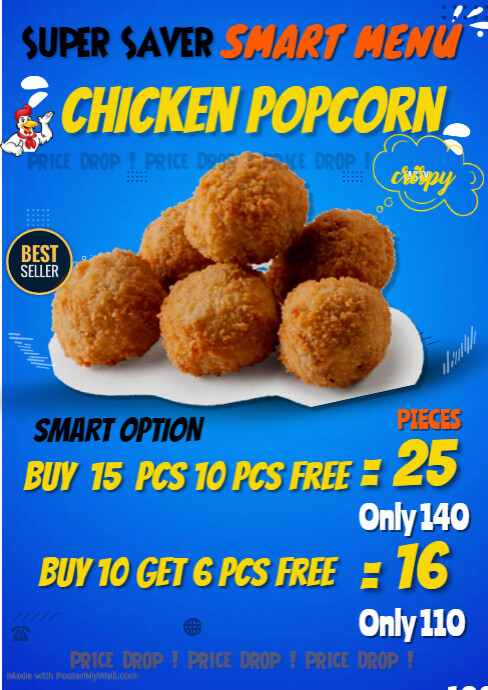 Food Menu Design Ads (2) | PosterMyWall