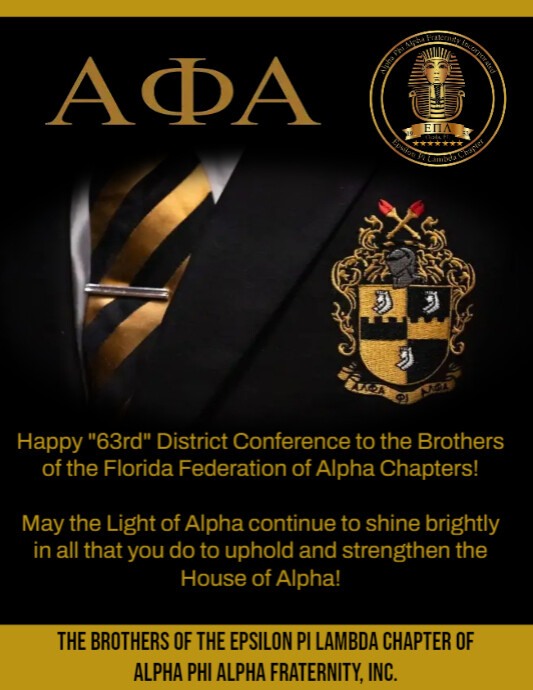 Alpha Phi Alpha | PosterMyWall