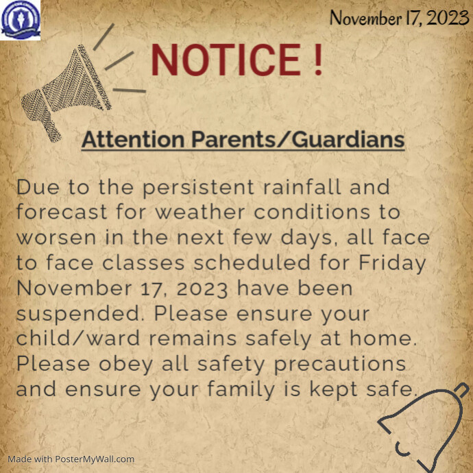 Notice Template | PosterMyWall
