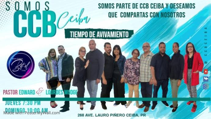ccb miembros 2 | PosterMyWall