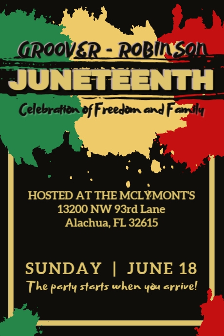 Juneteenth Template | PosterMyWall