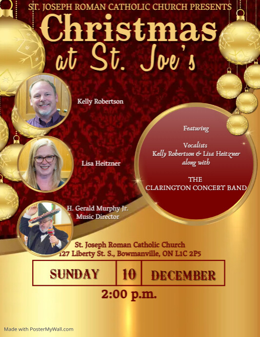 Church Christmas Celebration Event Template | PosterMyWall