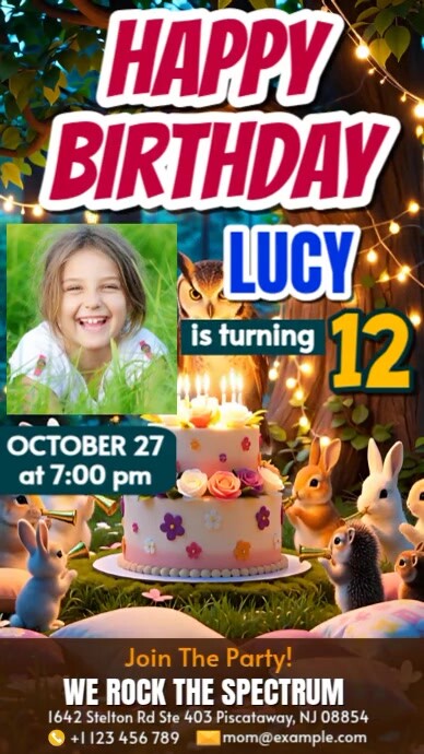 Celebrate in Style with Happy Birthday Celebration Story Templates for ...