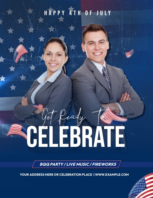 Celebrate Independence Flyers Template | PosterMyWall