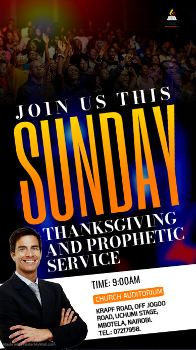 celebrate Jesus sunday poster เทมเพลต | PosterMyWall