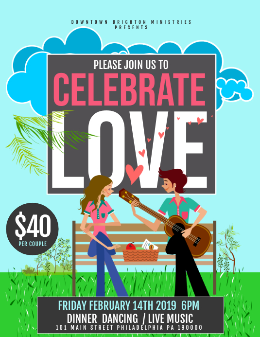 Celebrate Love Template | PosterMyWall