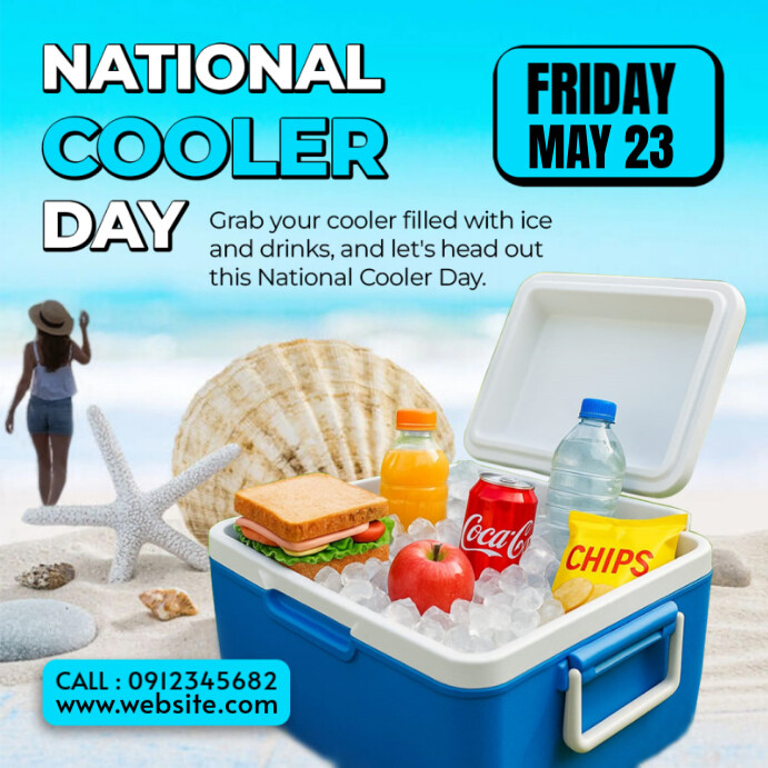 Celebrate National Cooler Day: Vibrant And Eye Catching Instagram ...