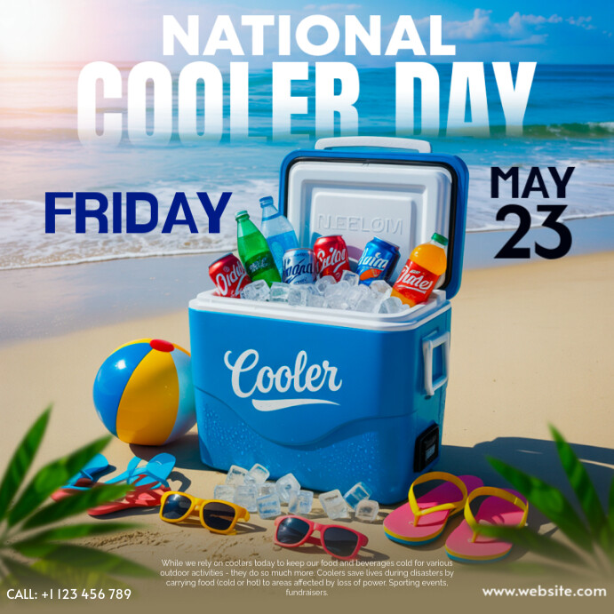 Celebrate National Cooler Day: Vibrant and Eye Catching Instagram ...
