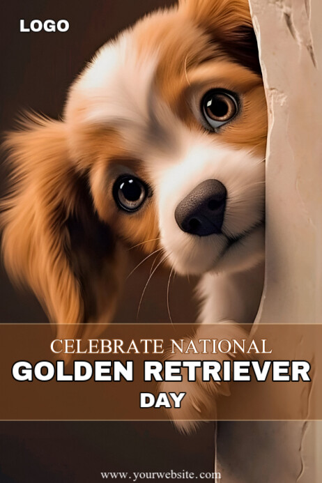 Plantilla de CELEBRATE NATIONAL GOLDEN RETRIEVER DAY | PosterMyWall