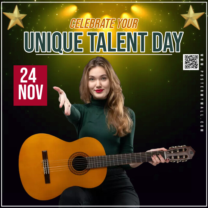 Copy of Celebrate unique talent day | PosterMyWall