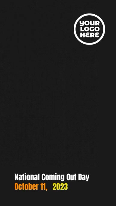 Copy of Celebrate Your True Colors coming out day | PosterMyWall