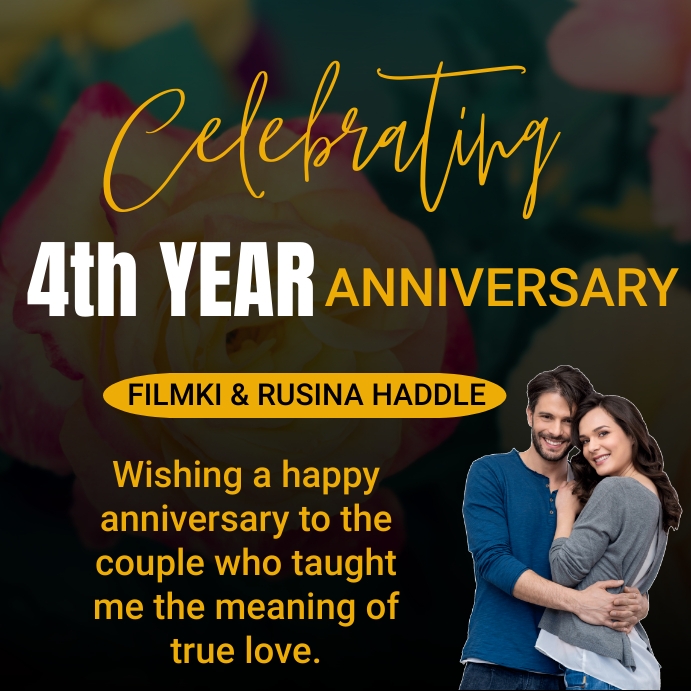 celebrating anniversary Template | PosterMyWall