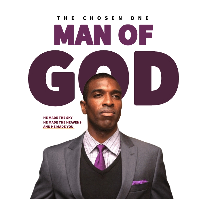 CELEBRATING MAN OF GOD Template | PosterMyWall