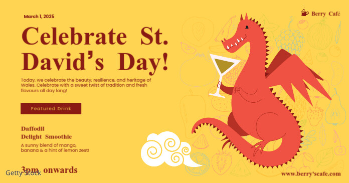 Copy of Celebrating St. David's day template | PosterMyWall