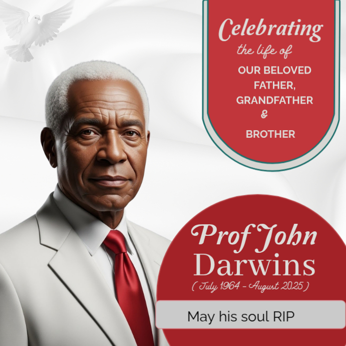 Plantilla de Celebrating the life of design template | PosterMyWall