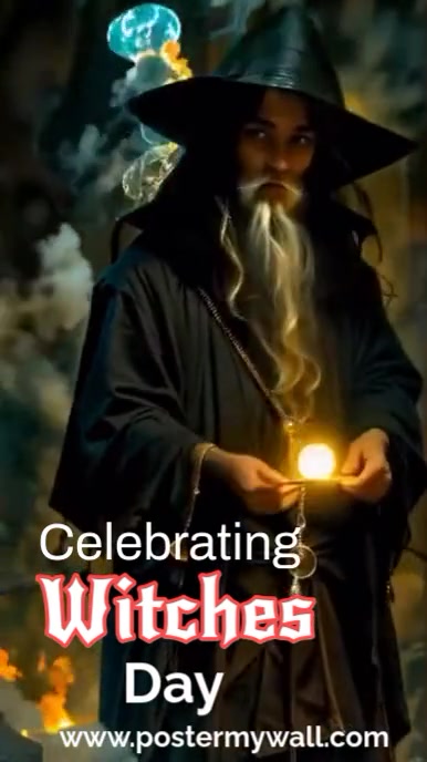 Plantilla de Celebrating witches day | PosterMyWall