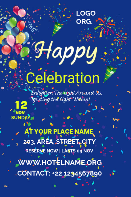 Celebration Enlighten The Lightaround Us, Igniting The Light Within ...