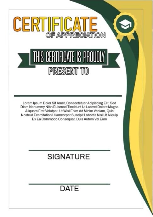 Celebration Of Appreciation Template | PosterMyWall