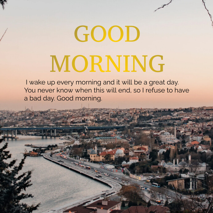 Celebration of Good morning Template | PosterMyWall