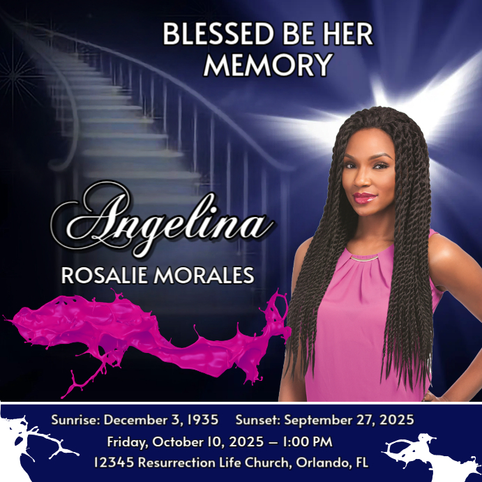 Celebration of Life Flyer Obituary Flyer Template | PosterMyWall