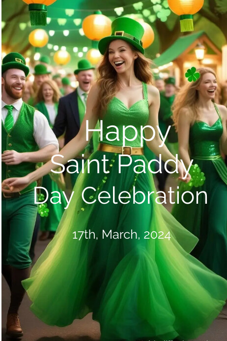 Celebration of St Patrick's Day Template | PosterMyWall