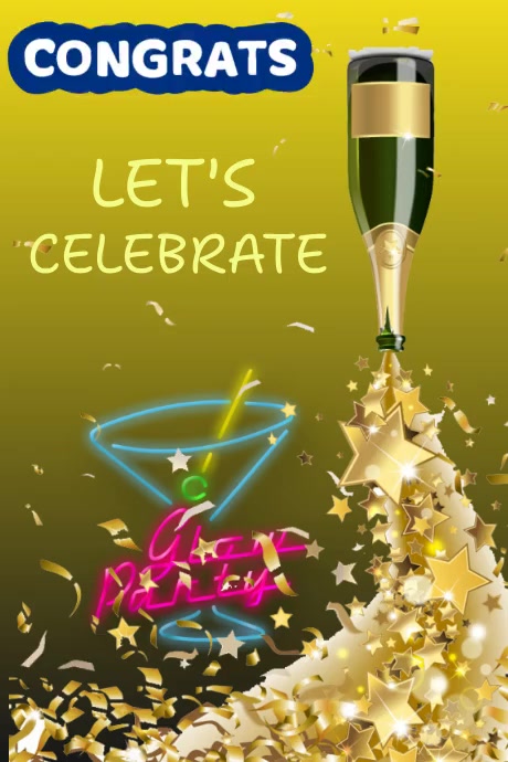Celebration Party Template | PosterMyWall