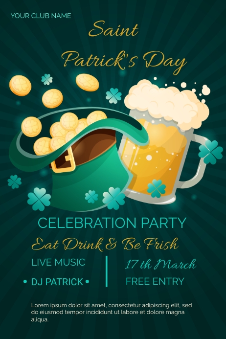 CELEBRATION PARTY POSTER TEMPLATE | PosterMyWall