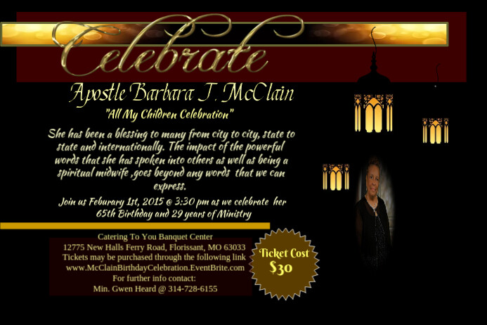 Celebration Template | PosterMyWall