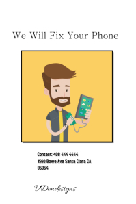 Cell Phone Template | PosterMyWall