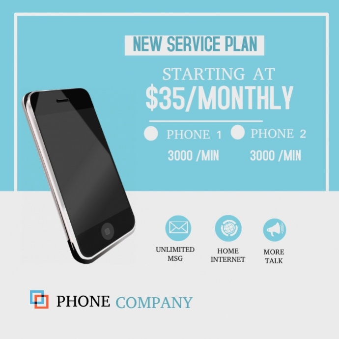 Cell Phone Rates | PosterMyWall