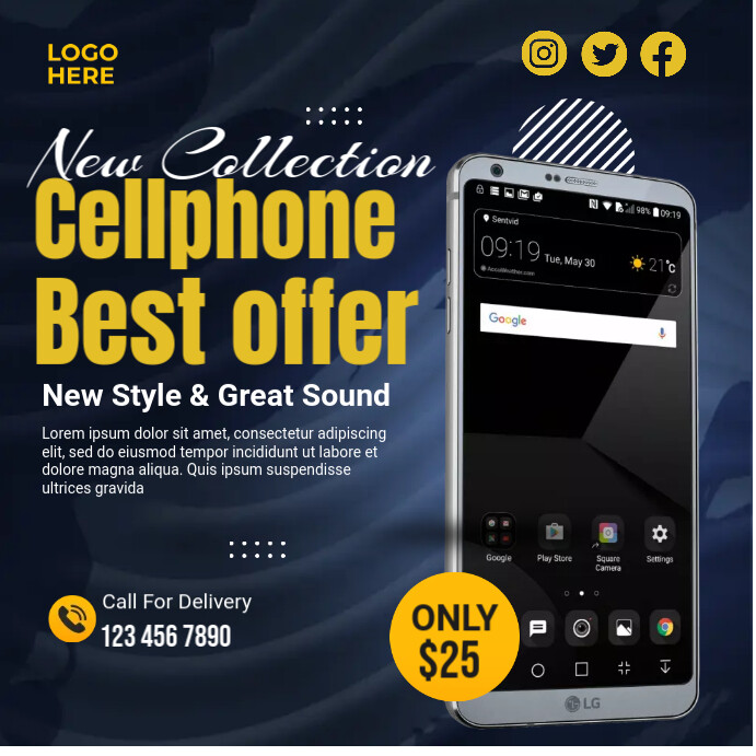 Copy of Cellphone Best Deals | PosterMyWall