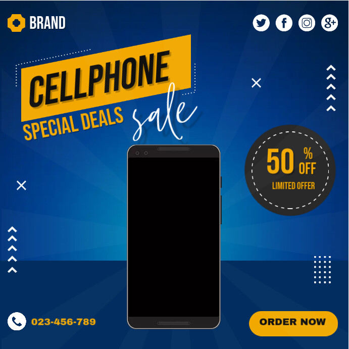 Cellphone Limited Offer Template | PosterMyWall