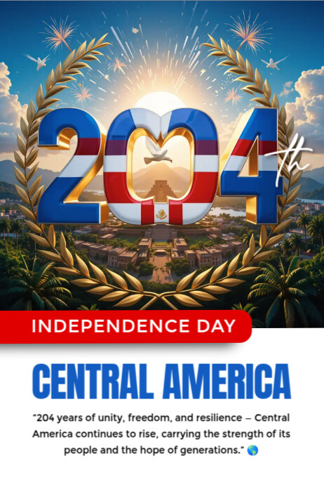 Central America independence day Template | PosterMyWall