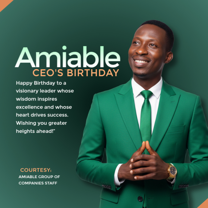 CEO BIRTHDAY Template | PosterMyWall