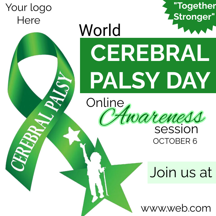 Cerebral palsy day Template | PosterMyWall