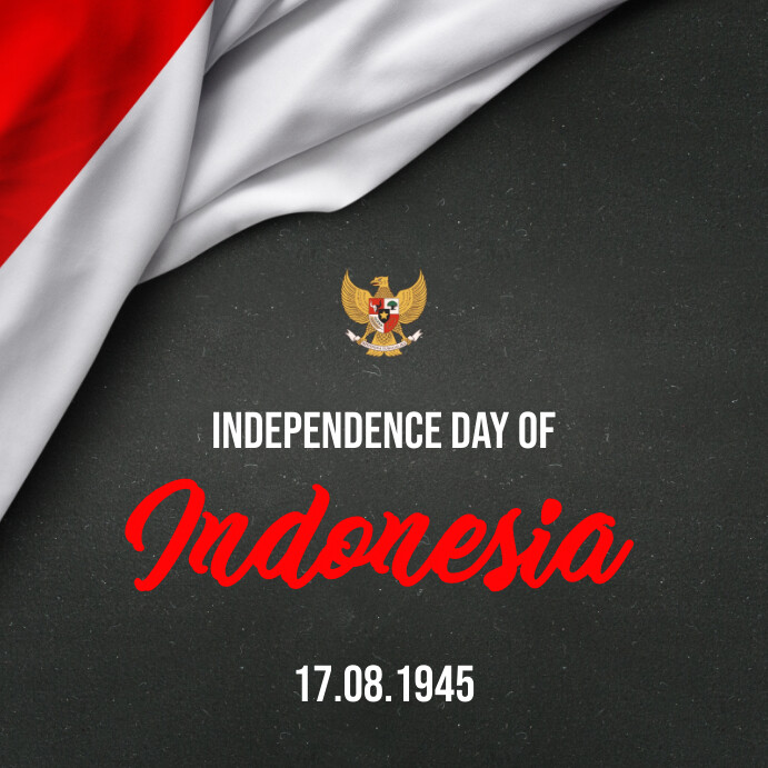 Ceria Independence Day Of Indonesia Pos Insta Template | PosterMyWall