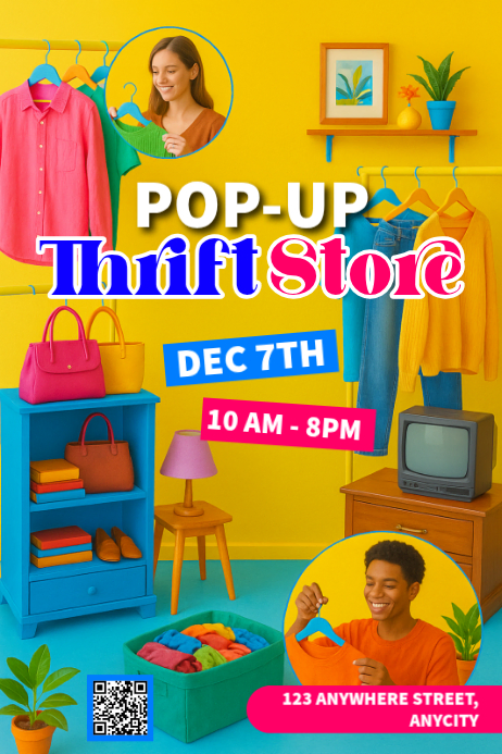 Plantilla de Ceria Pop-up Shop Poster | PosterMyWall