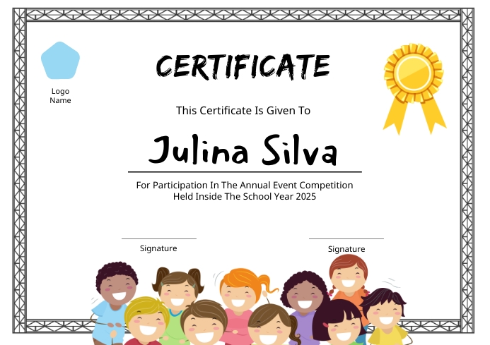 Certificate Award Template | PosterMyWall