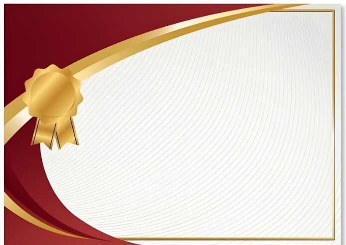 Certificate background design template | PosterMyWall