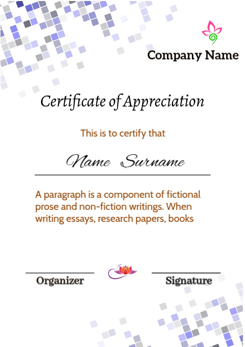 certificate design 10 az 1 Template | PosterMyWall