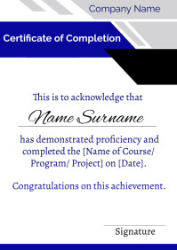 Certificate design template | PosterMyWall