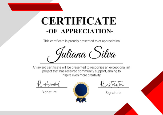 certificate design template | PosterMyWall