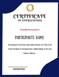 Certificate flyers Template | PosterMyWall