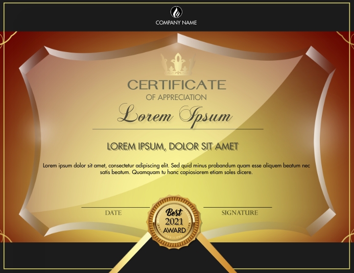Copy of CERTIFICATE | PosterMyWall