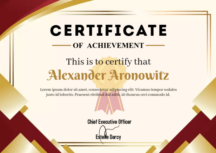 Certificate Template | PosterMyWall