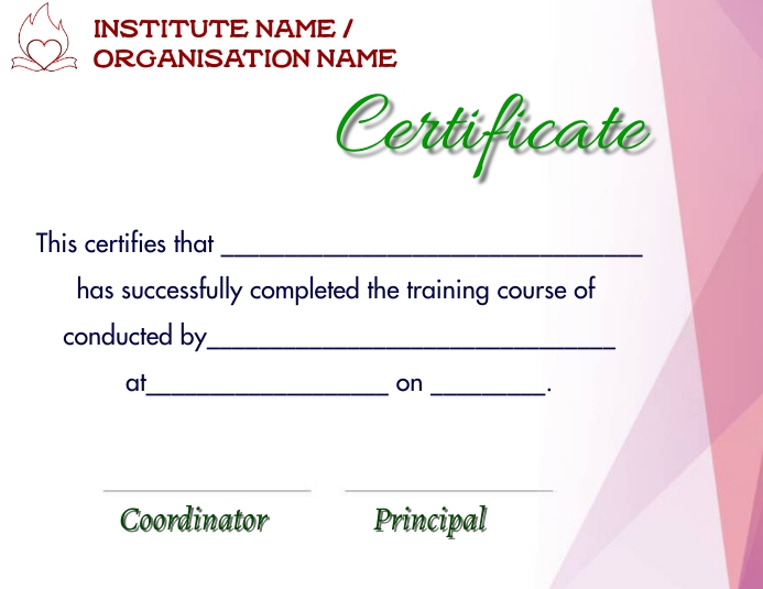 Certificate Template | PosterMyWall