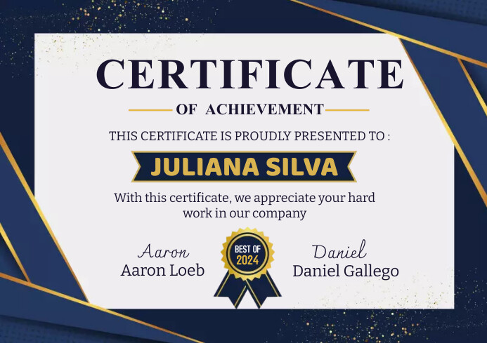 Certificate Template | PosterMyWall