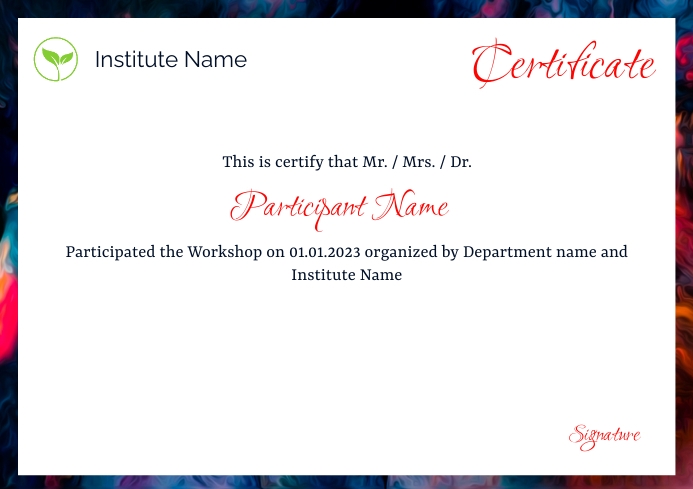 Certificate Template | PosterMyWall